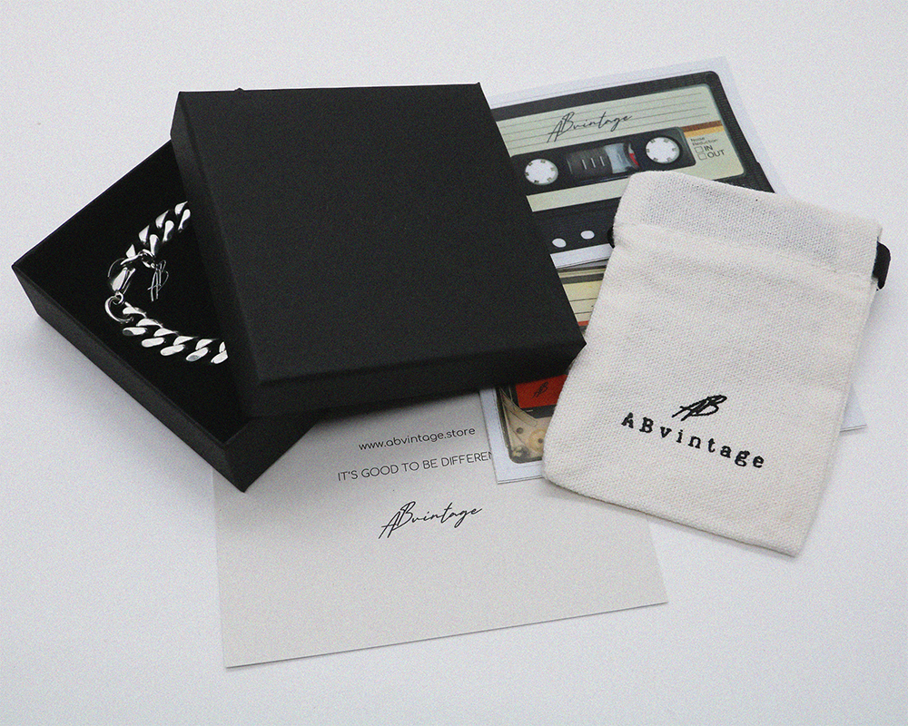 AB Cross bracelet - Black – ABvintage